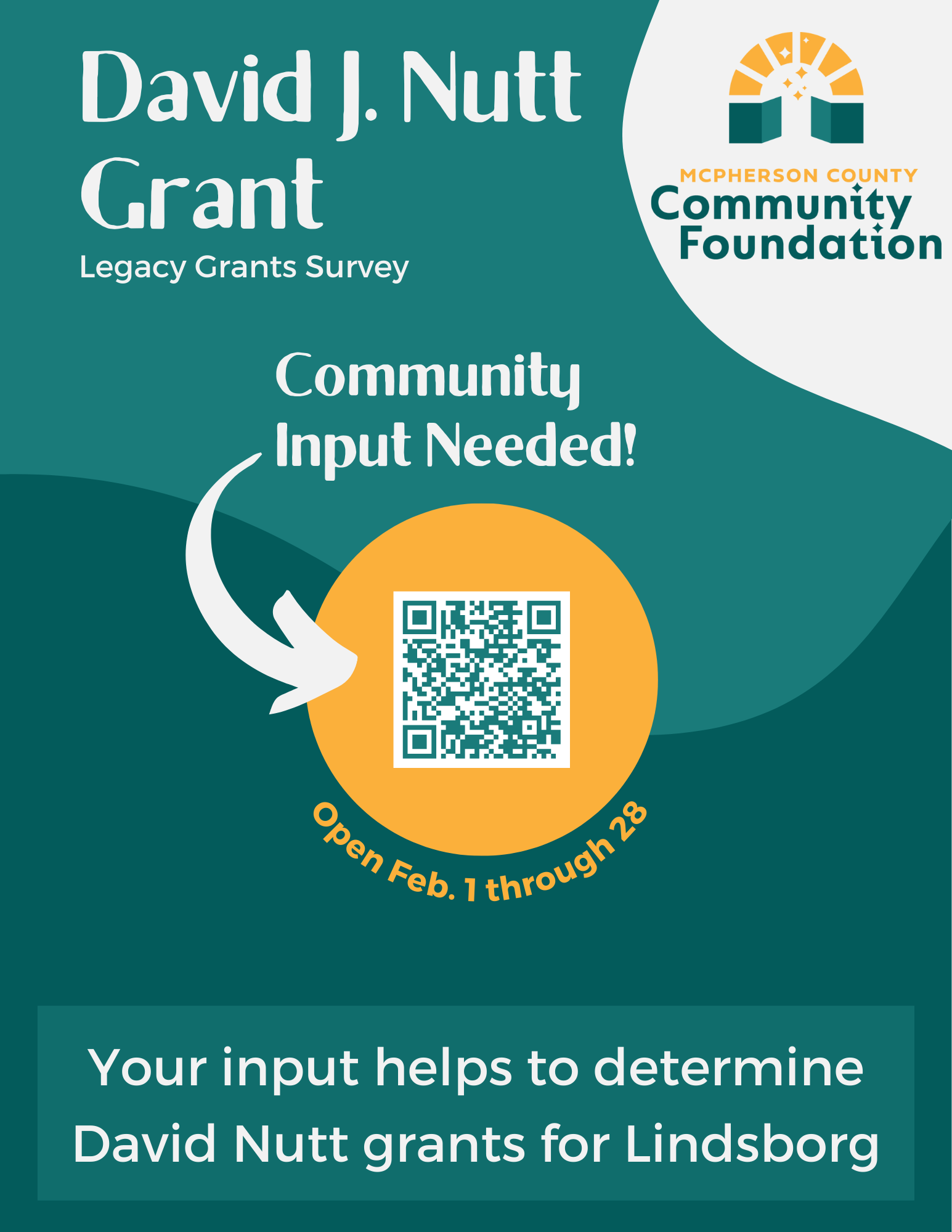 McPherson County Community Foundation | David J. Nutt Fund Invites ...